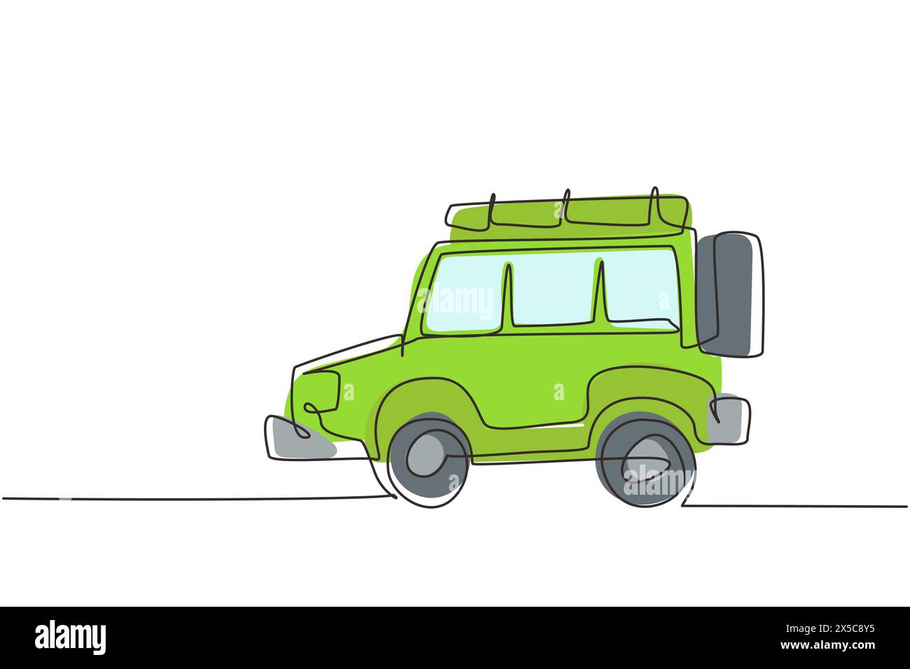 Car side view line drawing vector hi-res stock photography and images ...