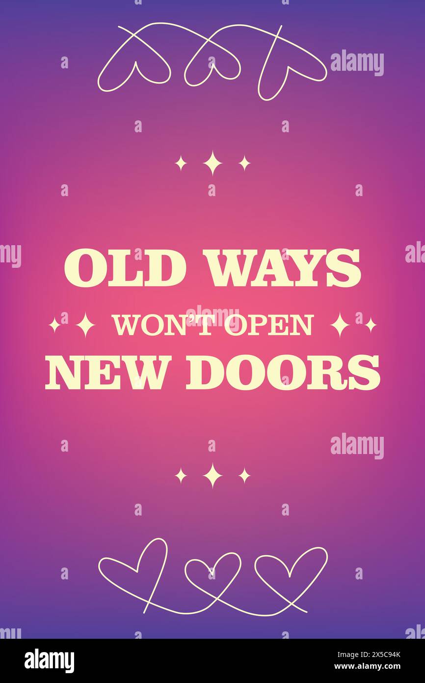 Colorful gradient background with motivational trust text Vector Stock ...