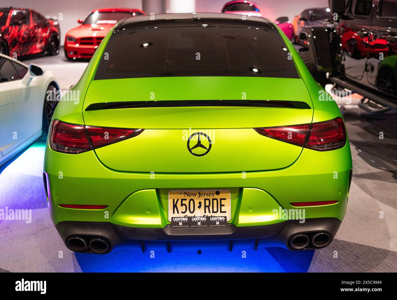 Car back benz cls hi-res stock photography and images - Alamy