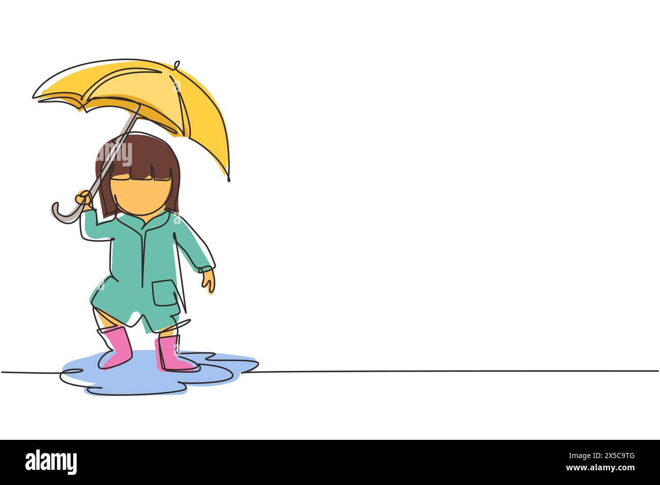 Rain And Puddle Drawings