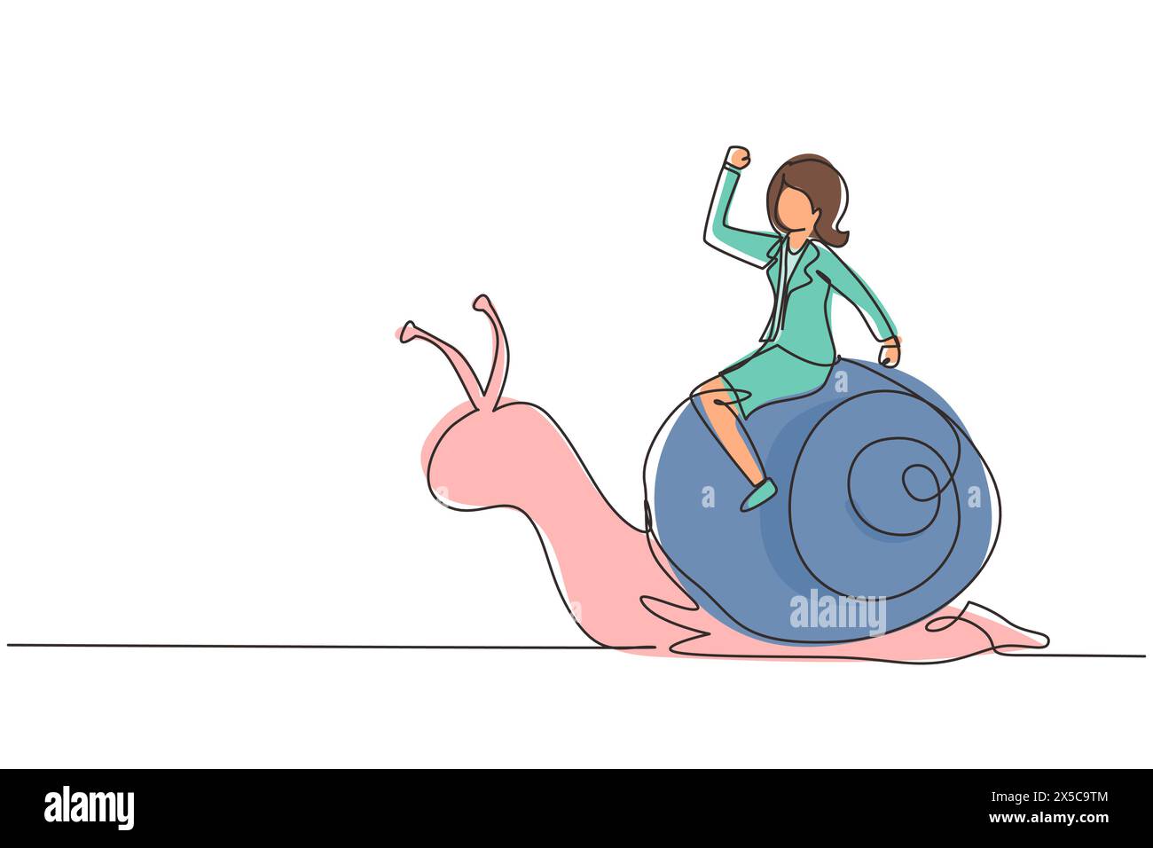 Slow decline Stock Vector Images - Alamy