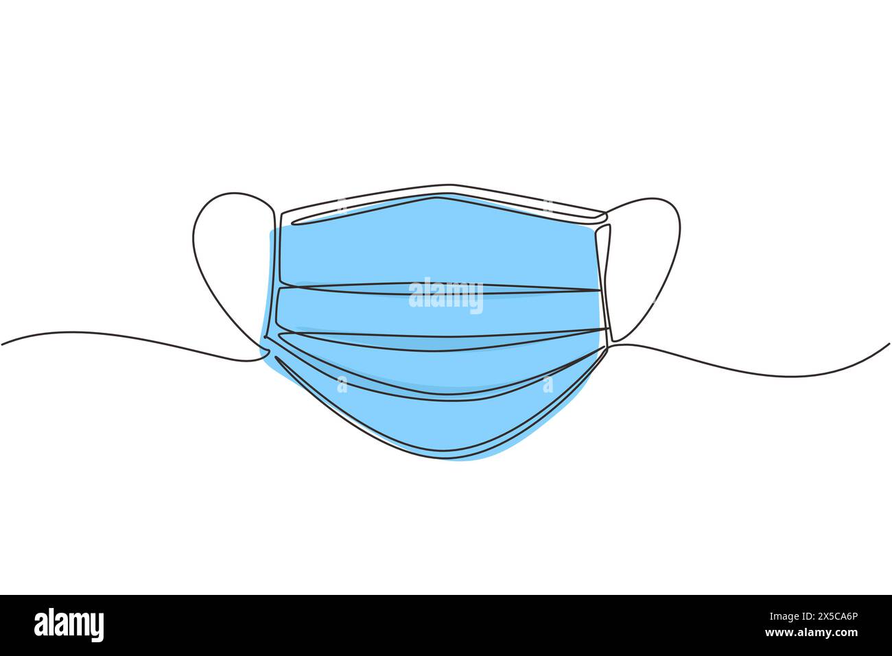 Ear loop masks Stock Vector Images - Alamy