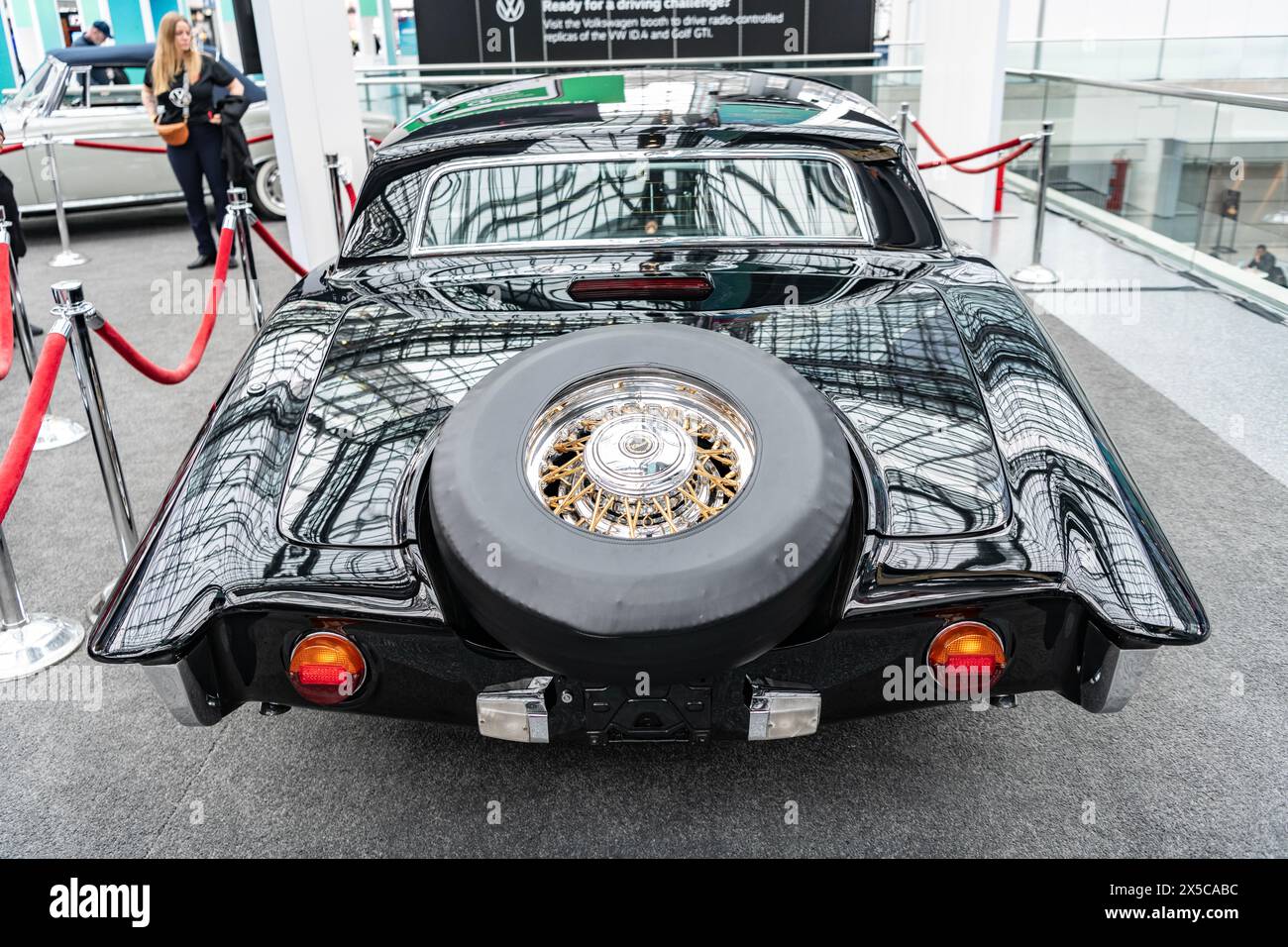 New York City, USA - March 27, 2024: 1971 Stutz Blackhawk retro car at ...