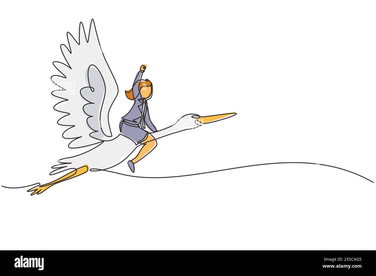 Looking stork Stock Vector Images - Alamy