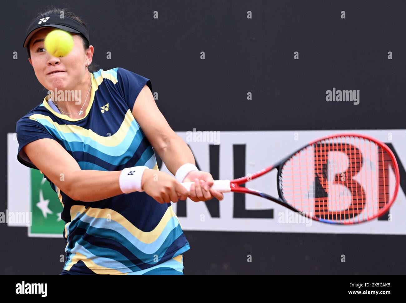Rome, Italy. 8th May, 2024. Zhu Lin of China competes during the women ...