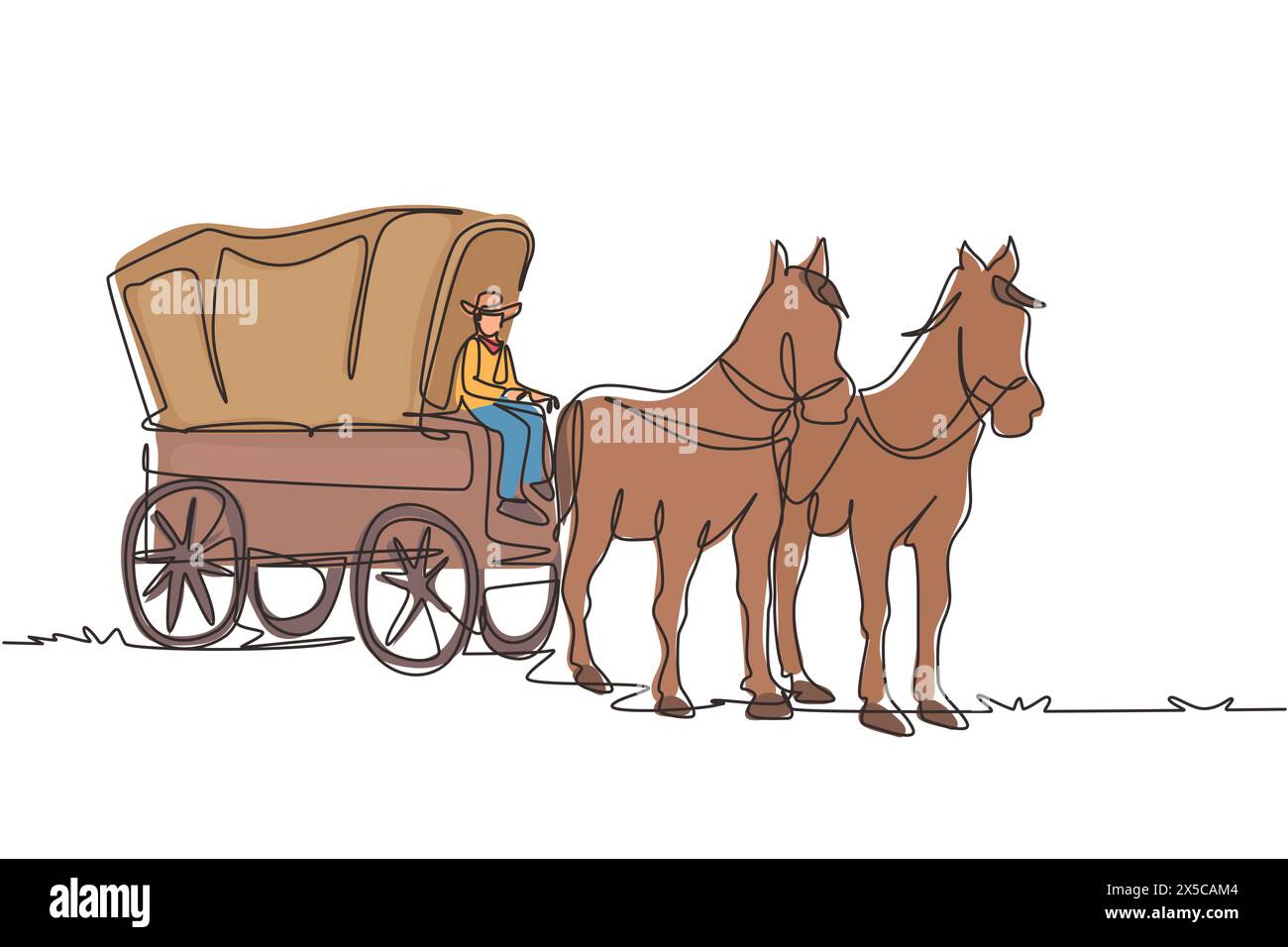 Wagon lines Stock Vector Images - Alamy