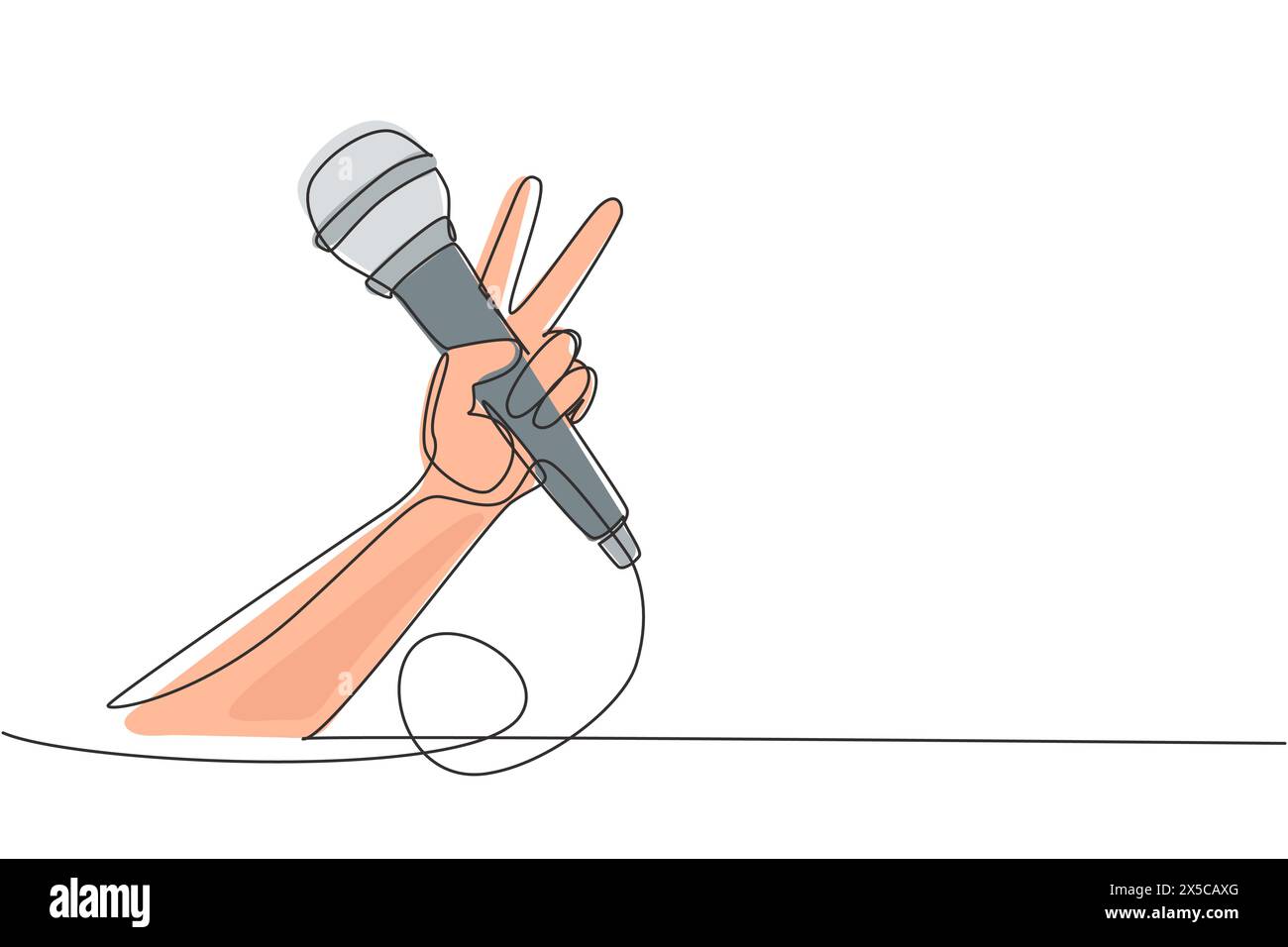 Child interview mic Stock Vector Images - Alamy