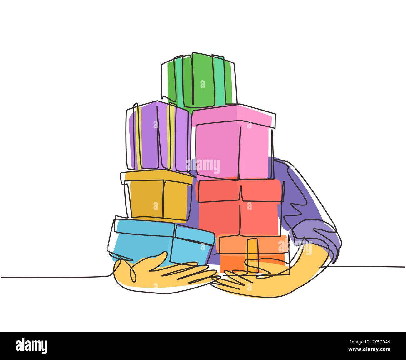 Pile holding Stock Vector Images - Alamy