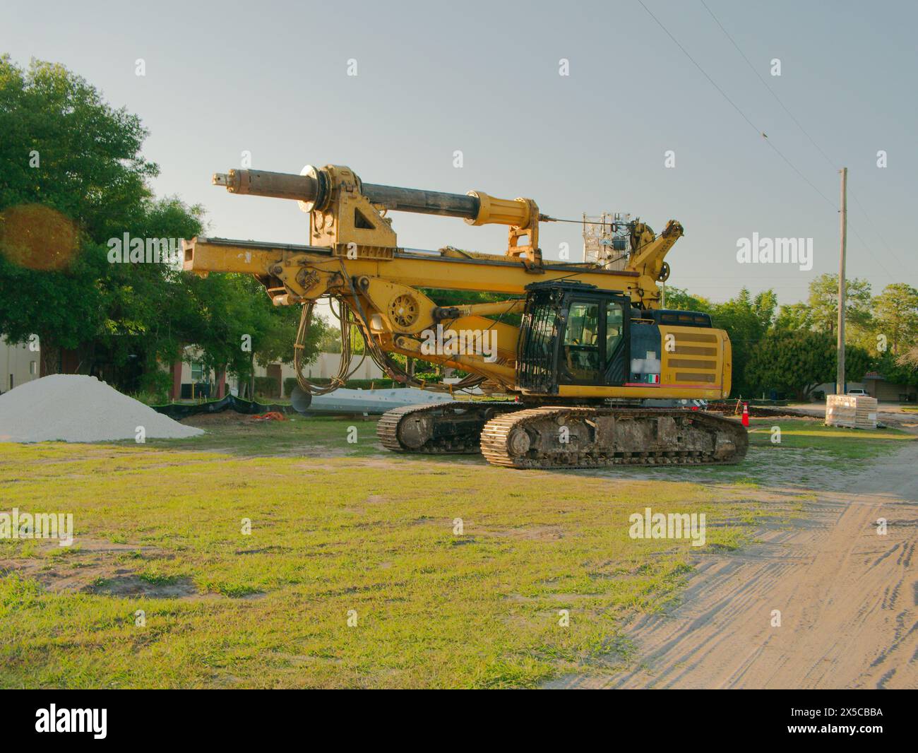Rotary drilling rig hi-res stock photography and images - Alamy