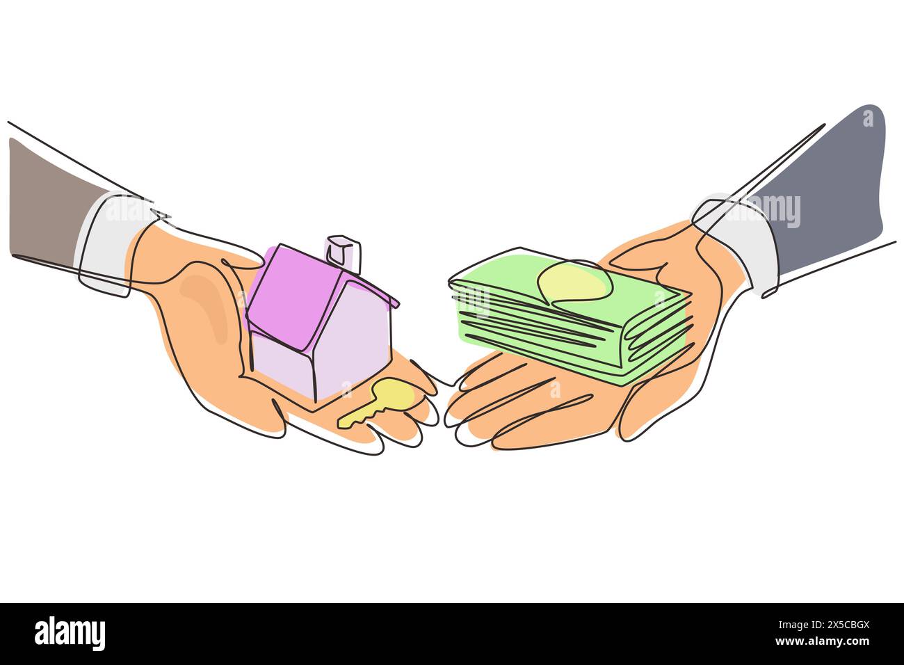 Real receive Stock Vector Images - Alamy