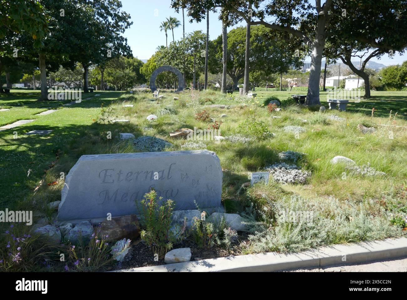 Santa Monica, California, USA 6th May 2024 Eternal Meadows at Woodlawn ...