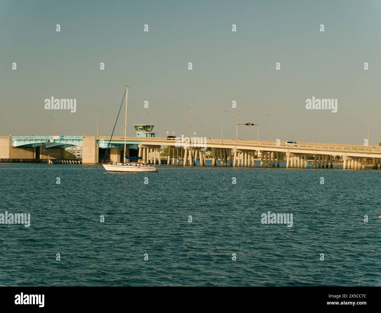 Wide View South East from St Pete Beach Community Center towards Corey ...