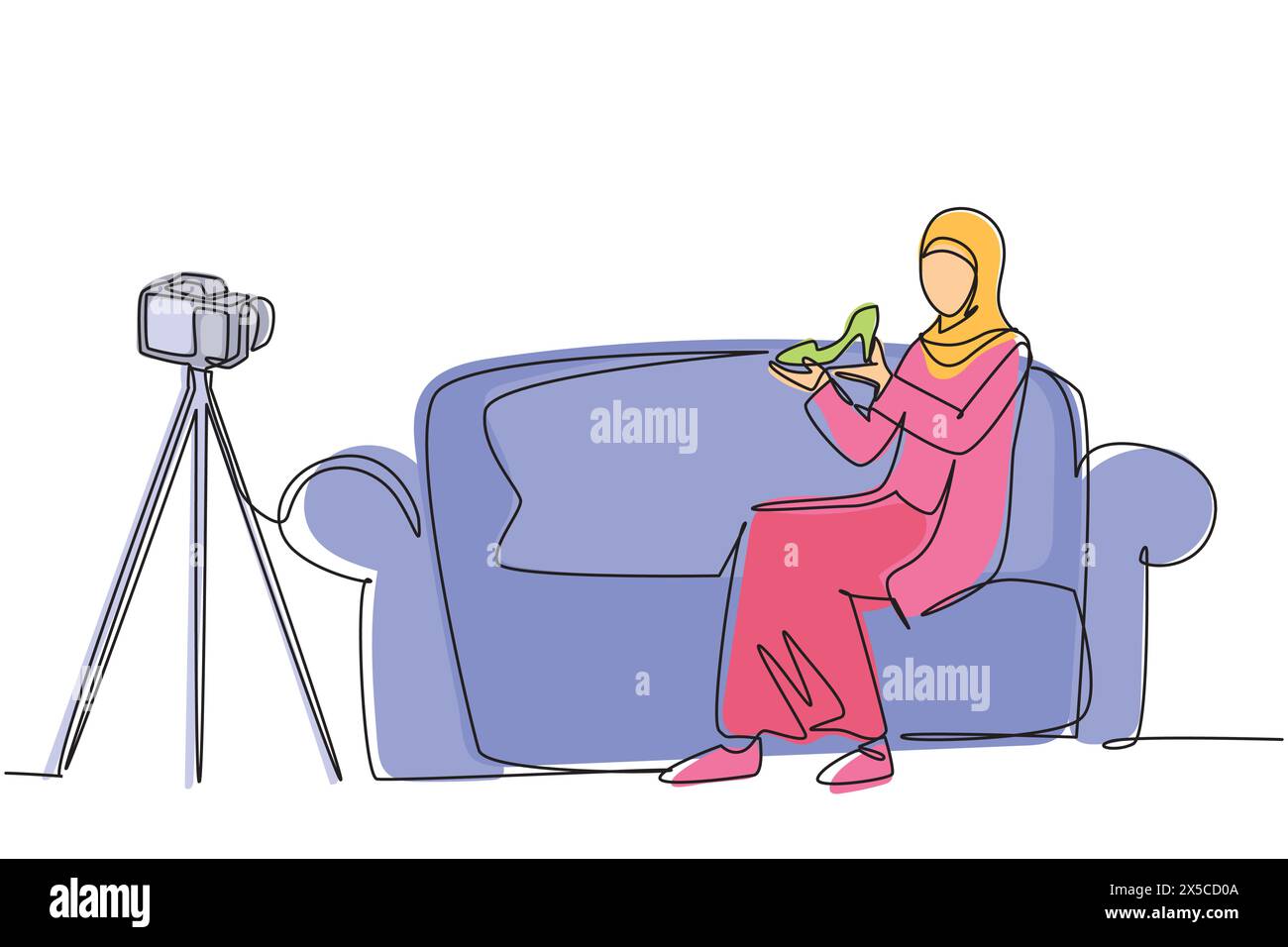 Recording live isolated cartoon hi-res stock photography and images - Alamy