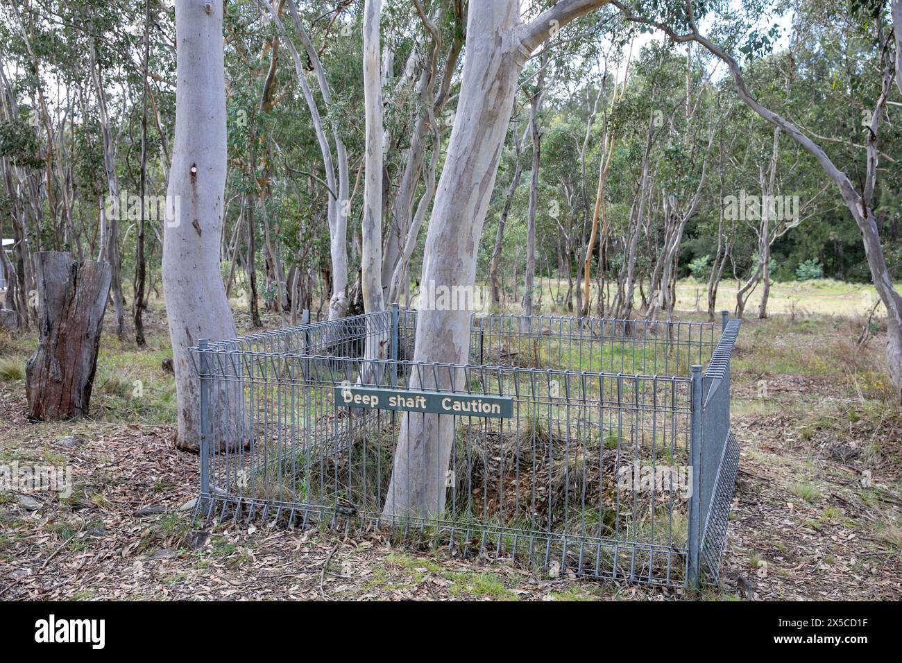 Turon national park near Capertee in regional New South Wales, metal ...