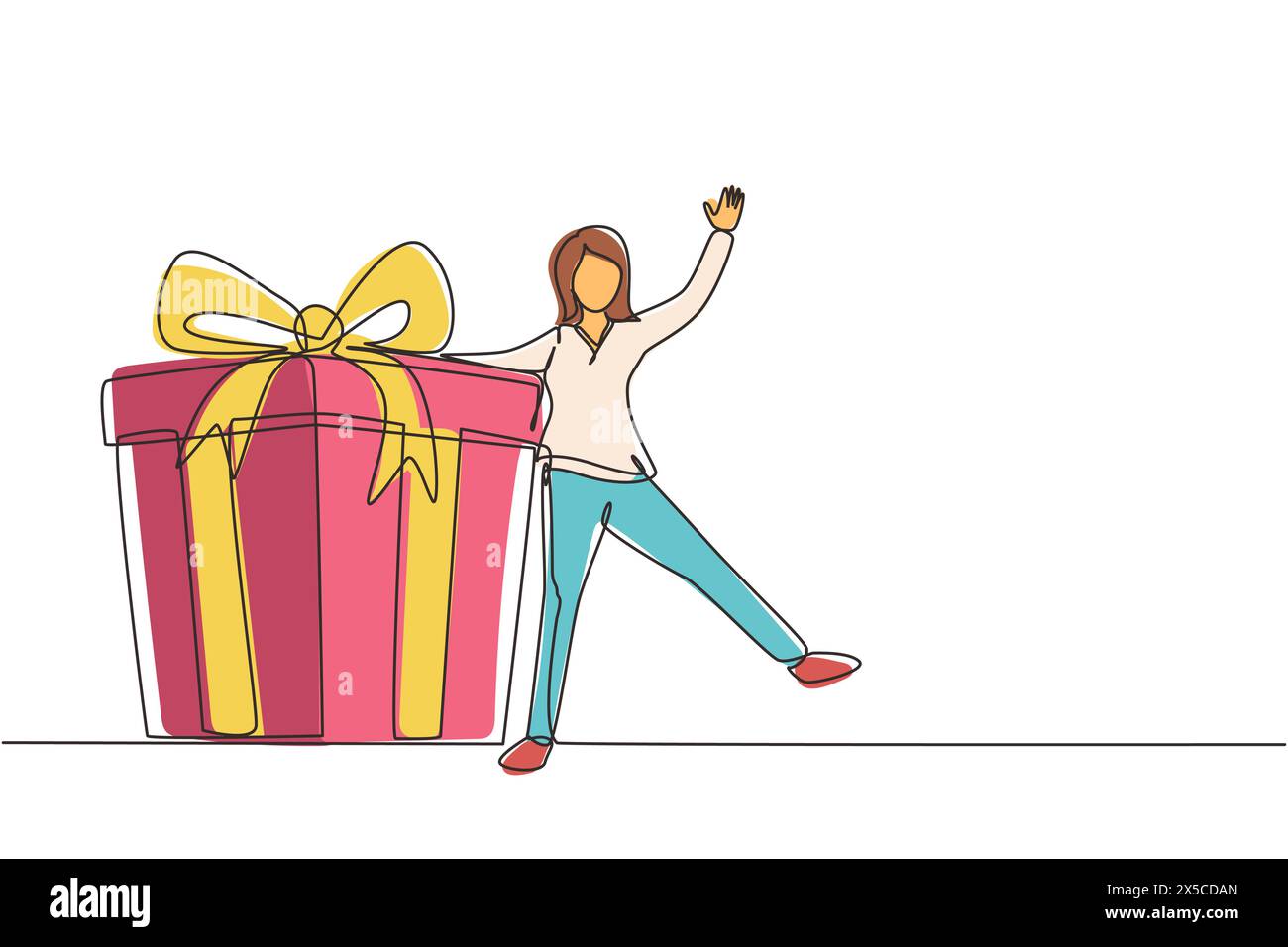 Cheerful clients Stock Vector Images - Alamy