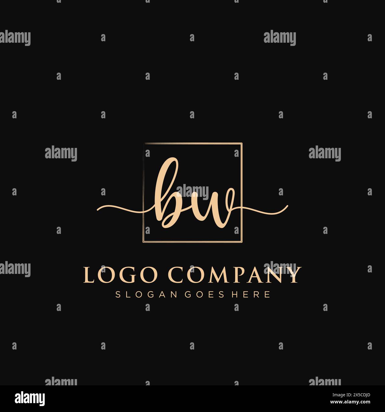 Bw initial hi-res stock photography and images - Alamy