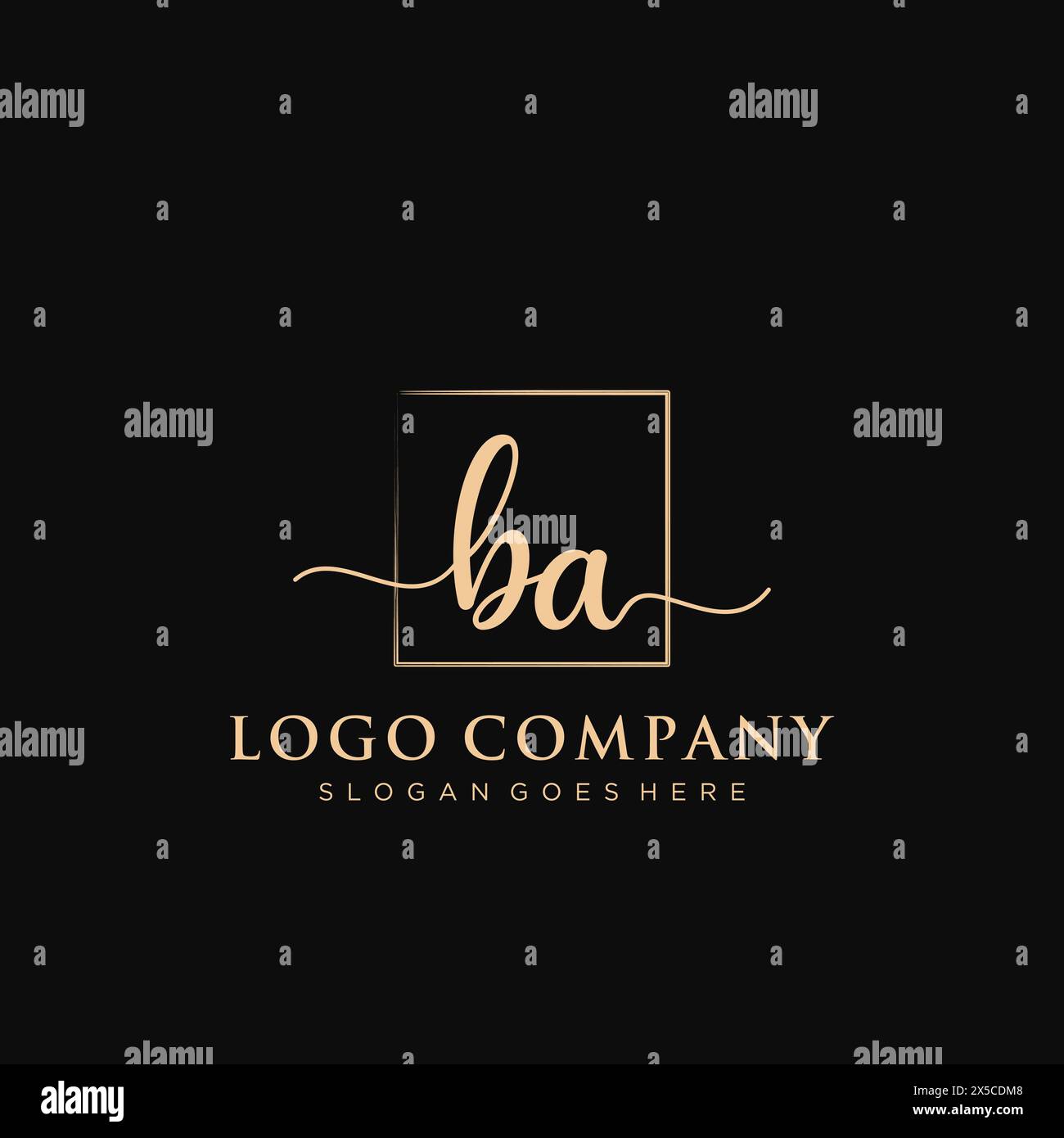 Initial ba hi-res stock photography and images - Alamy