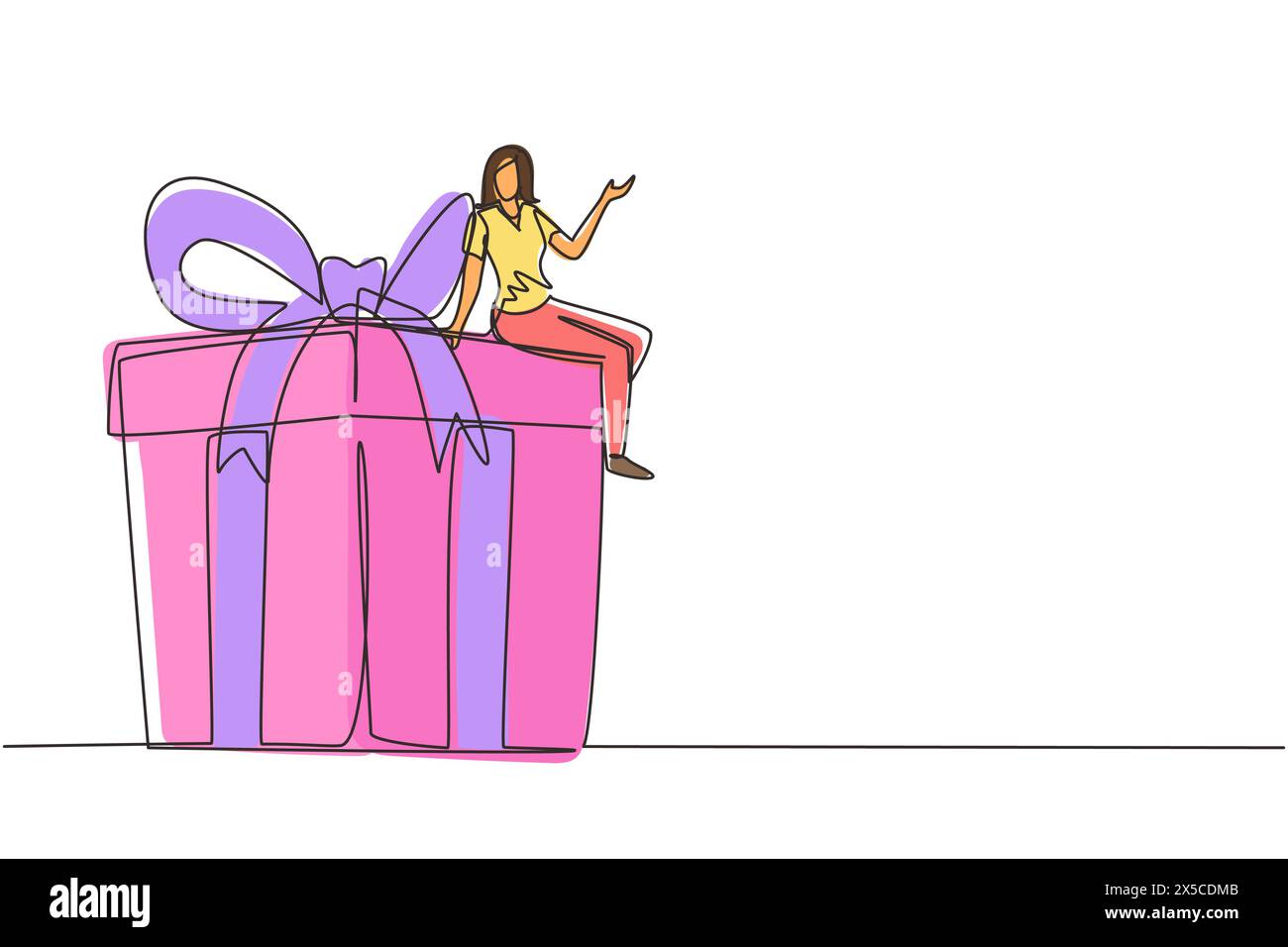 Drawing heart big ribbon Stock Vector Images - Alamy