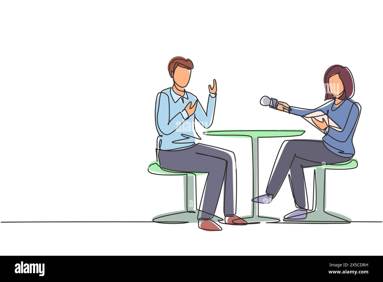 Tv Interview Clipart