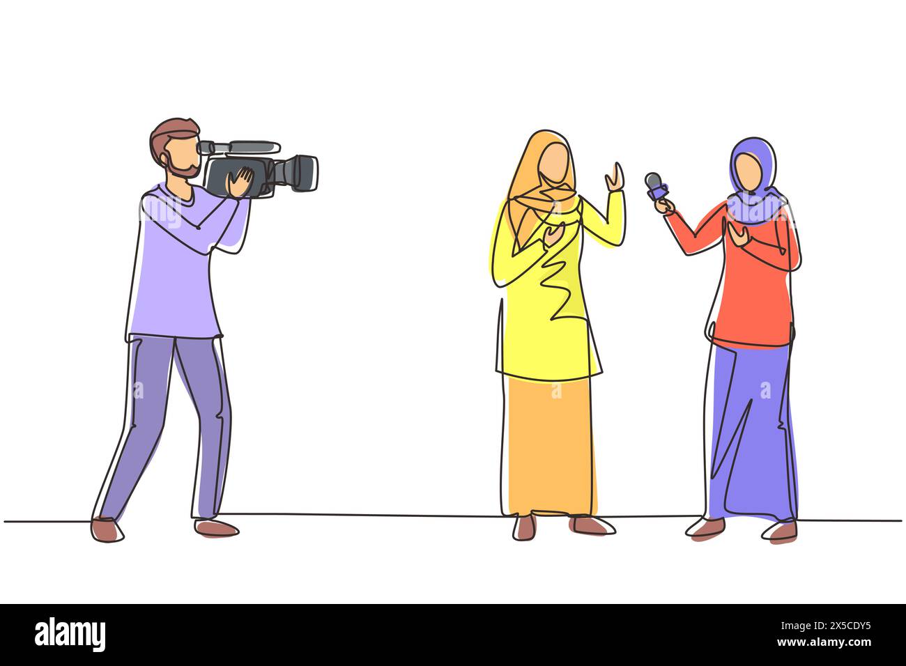 Breaking news cartoon Stock Vector Images - Alamy