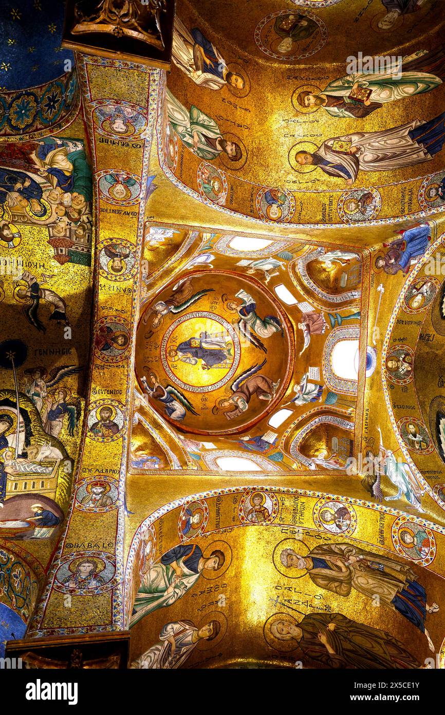 The Church of Santa Maria Dell'Ammiraglio, also known as La Martorana ...