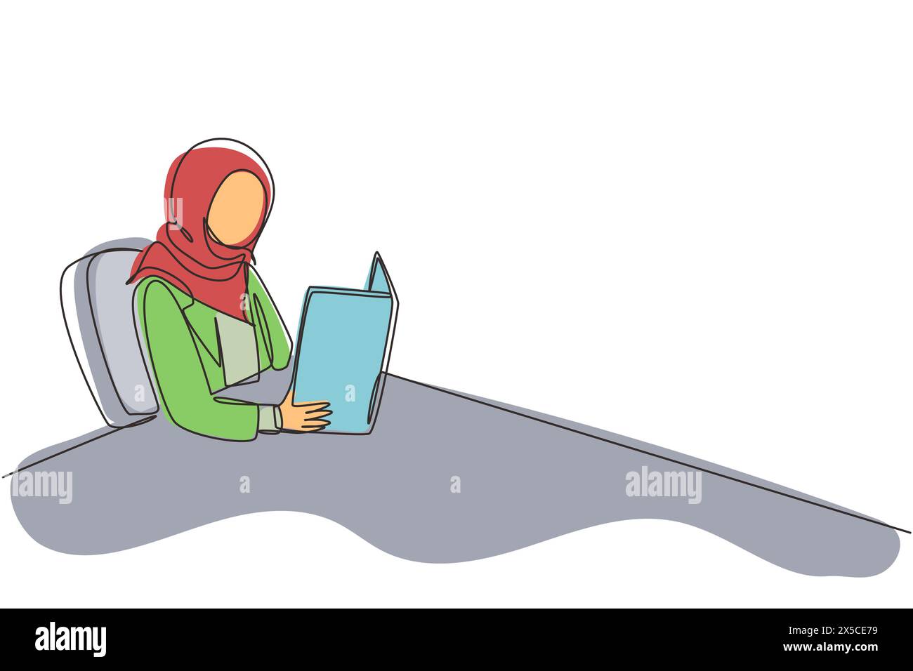 Girl student in university Stock Vector Images - Alamy