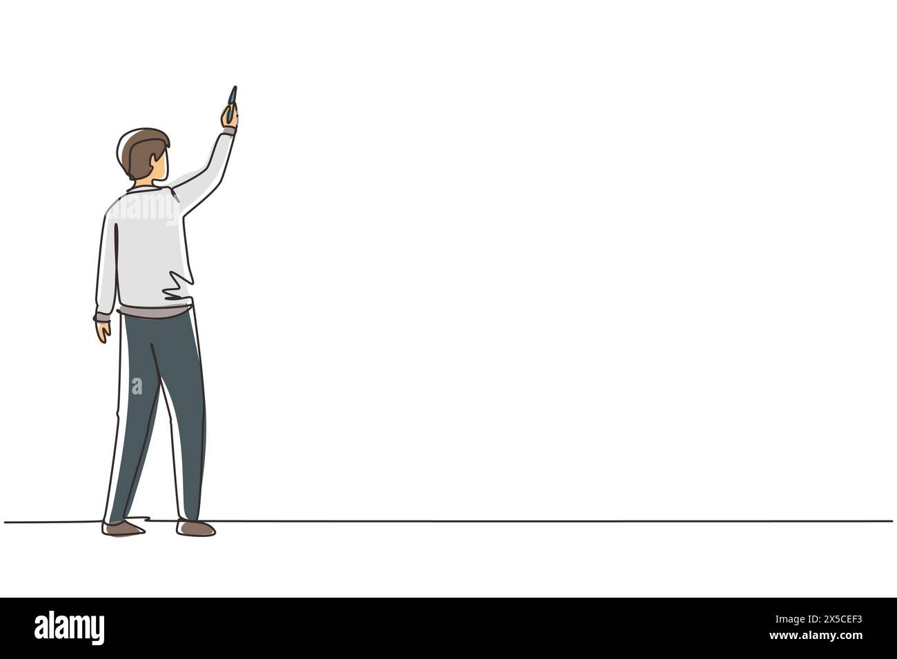 Chalk drawing hand holding Stock Vector Images - Alamy