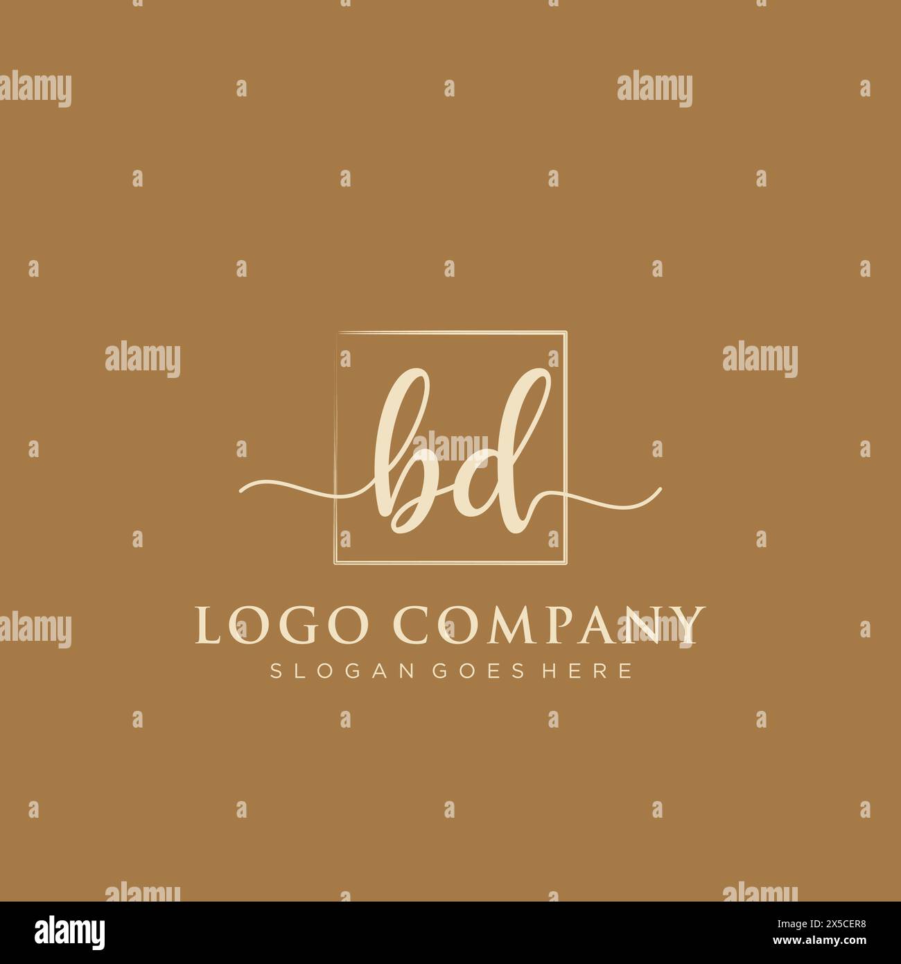Bd initial Stock Vector Images - Alamy