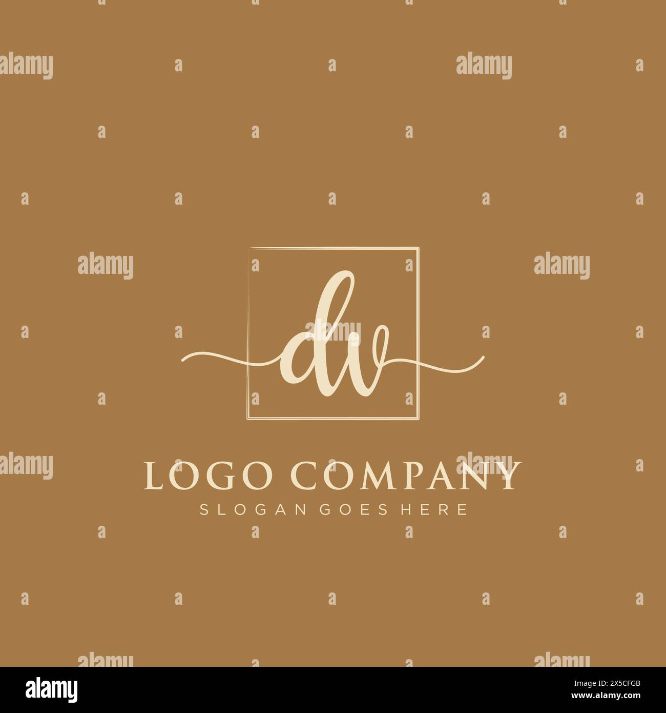 Dv initial Stock Vector Images - Alamy