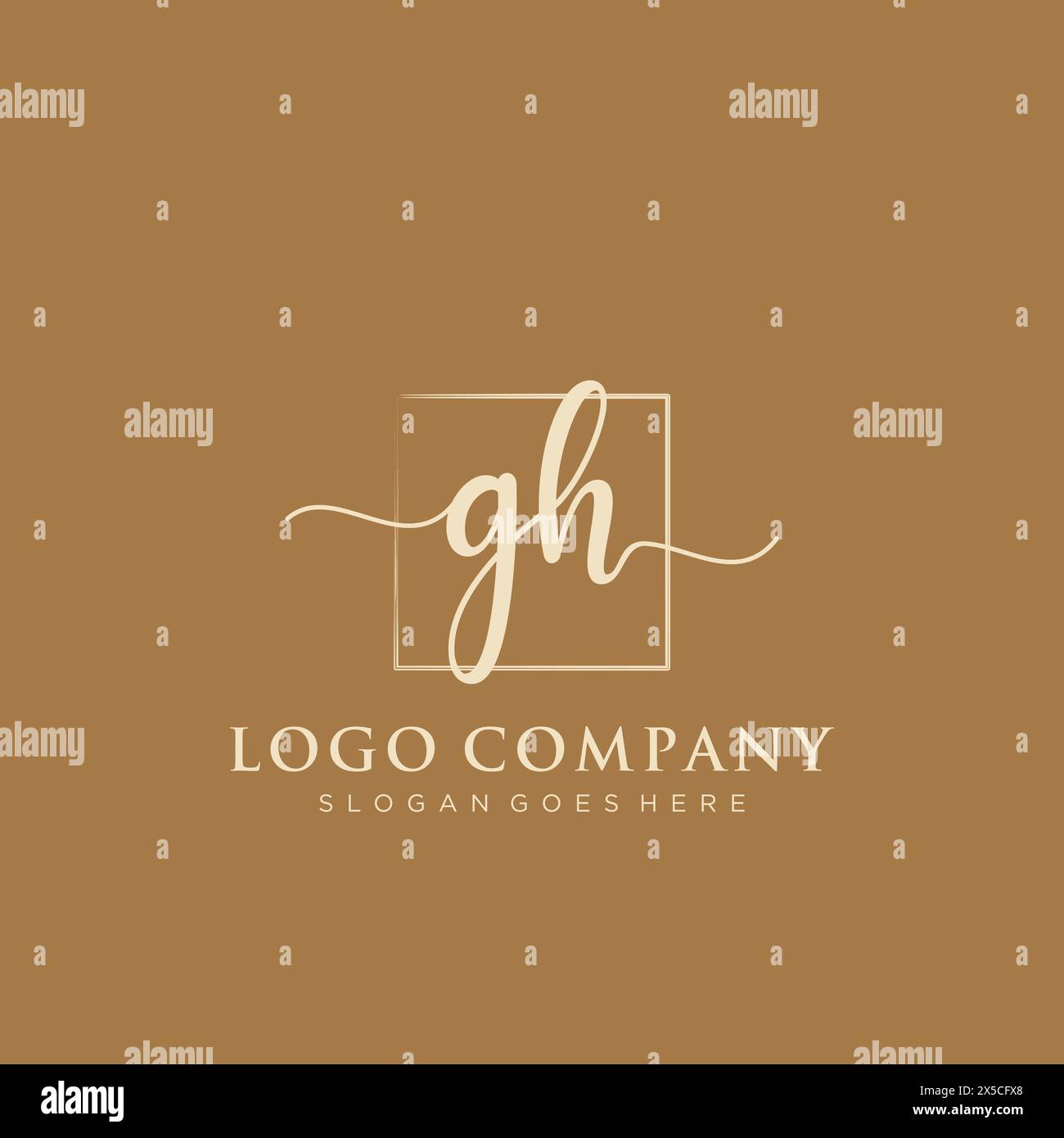Gh initial vector vectors Stock Vector Images - Alamy