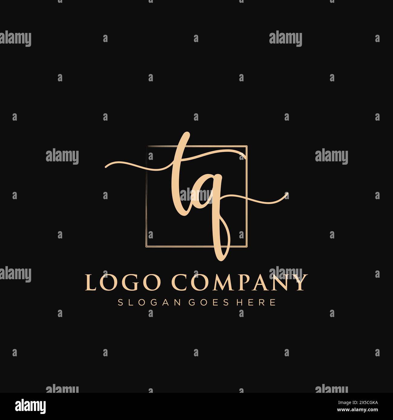 Initial tq Stock Vector Images - Alamy