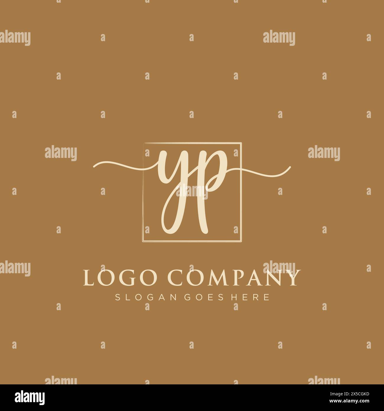 Initial yp logo hi-res stock photography and images - Alamy