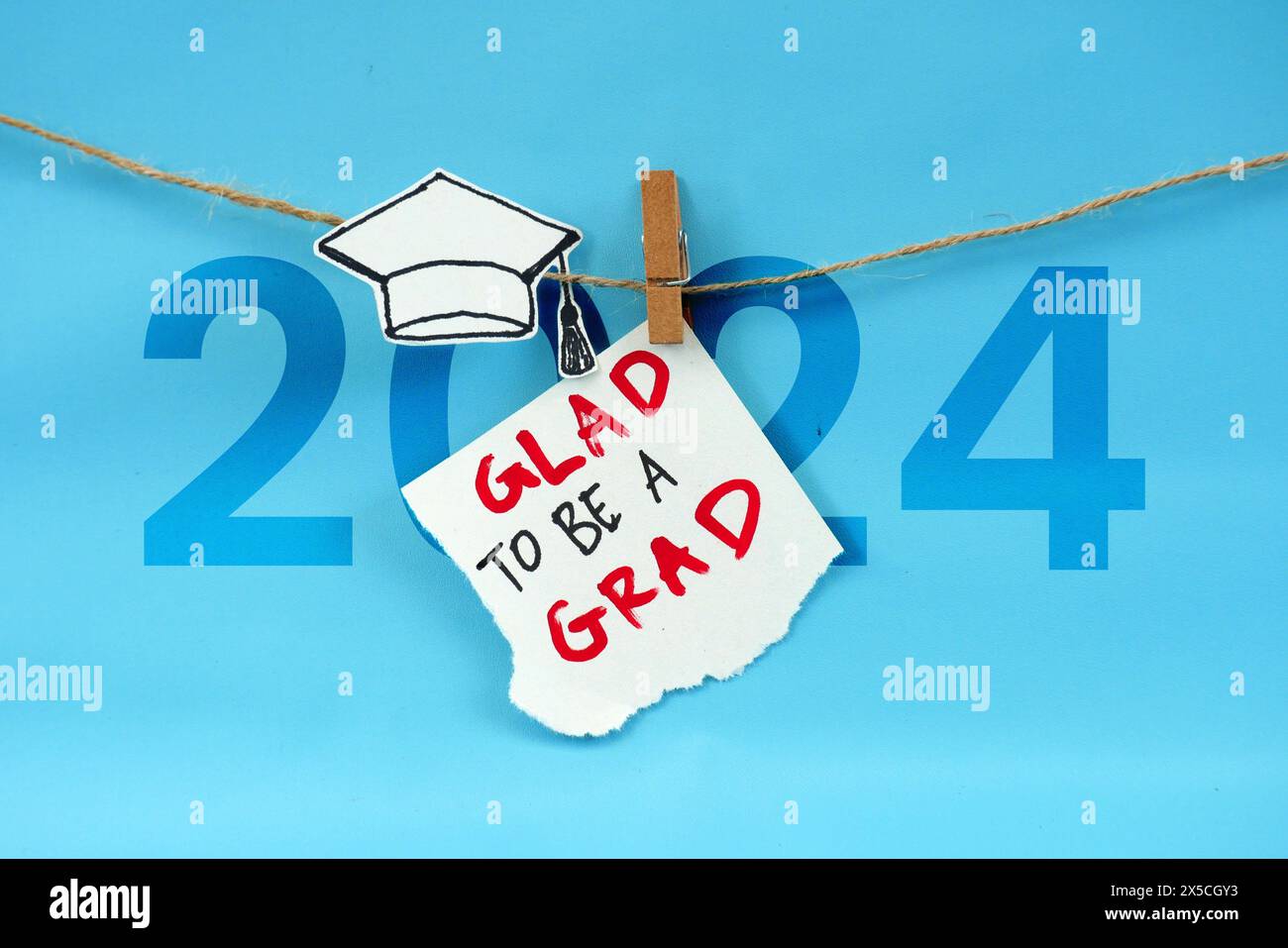 Glad to be a grad. Congratulations class of 2024. Senior 2024 Stock ...