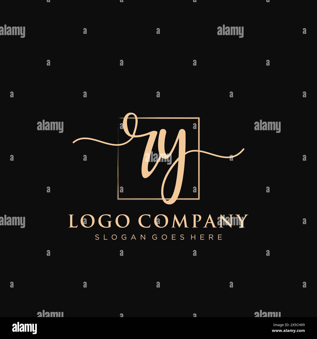 Initial ry Stock Vector Images - Alamy