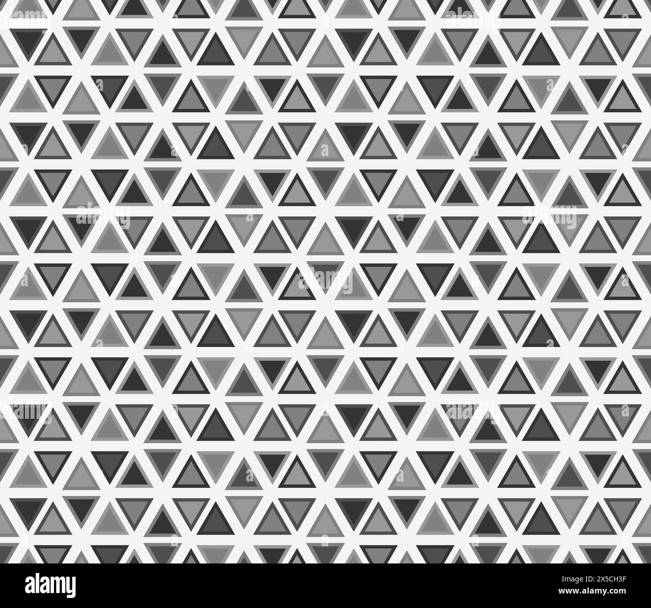 Black and white triangles seamless pattern. Design concept for fashion ...