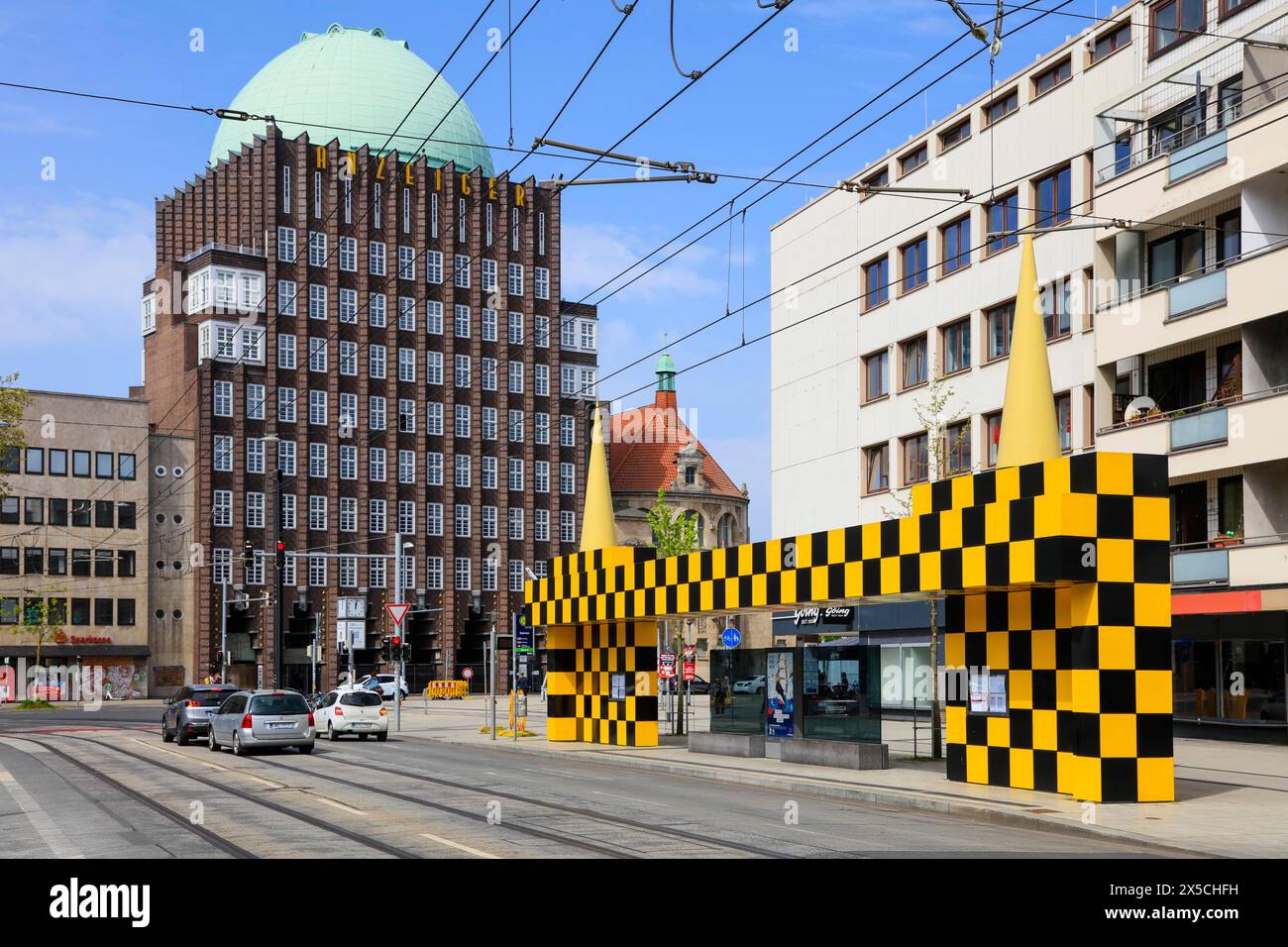 Anzeiger high-rise in the brick expressionist style, one of the first ...