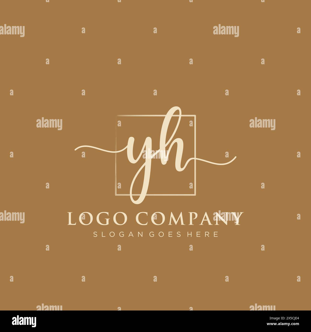 Initial yh logo Stock Vector Images - Alamy