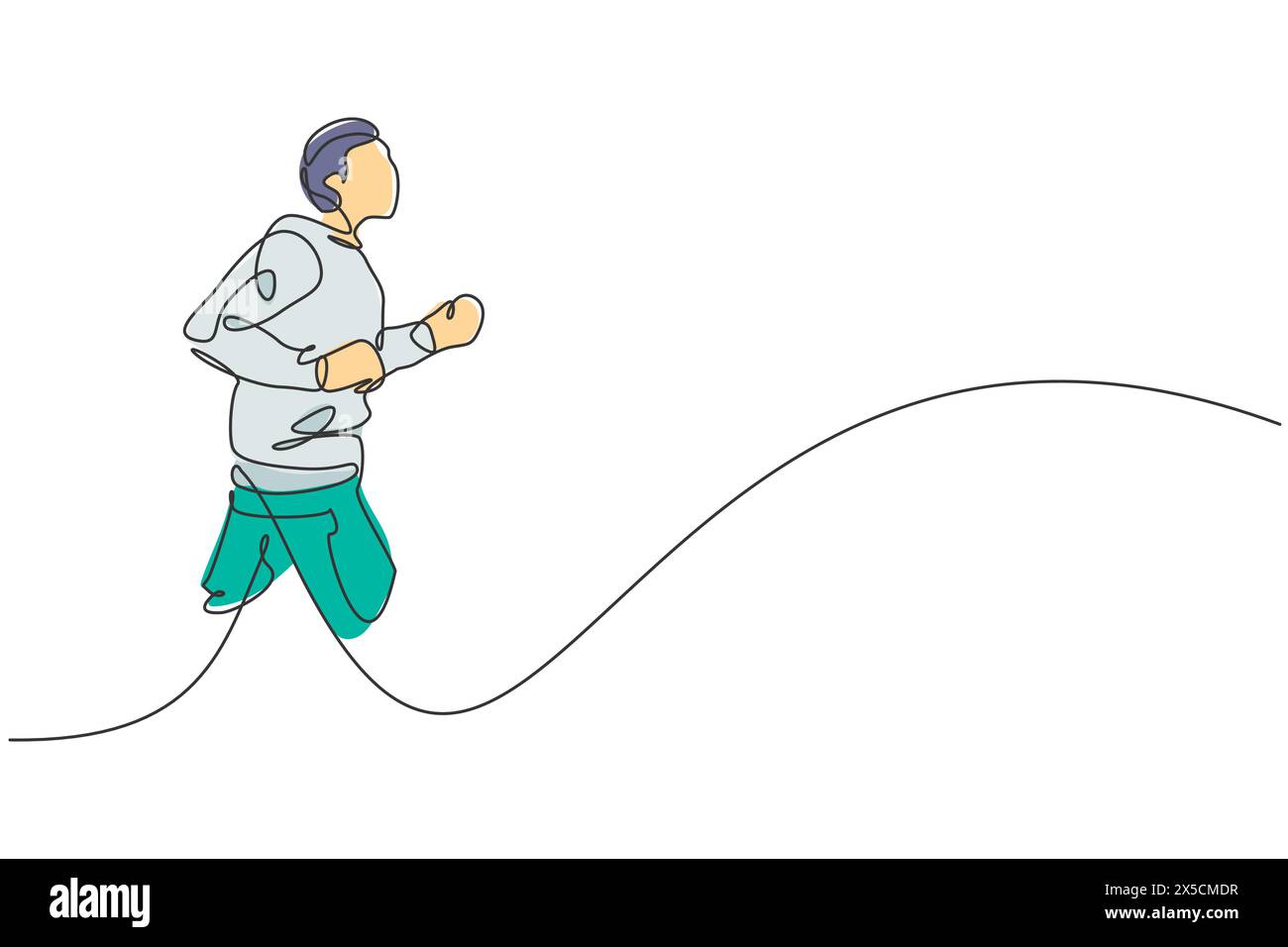 Side view young trendy Stock Vector Images - Alamy