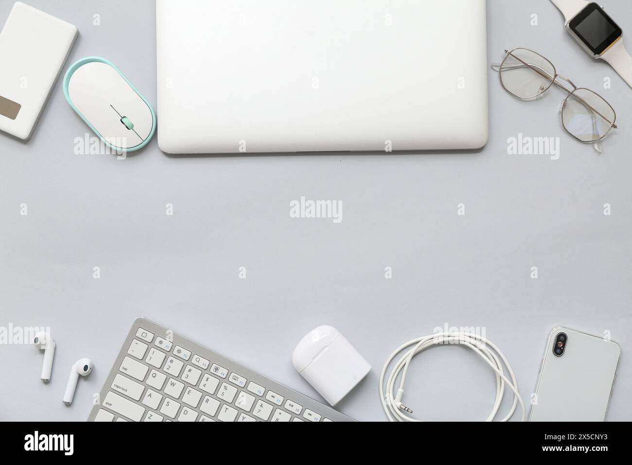 Set different modern gadgets hi-res stock photography and images - Alamy