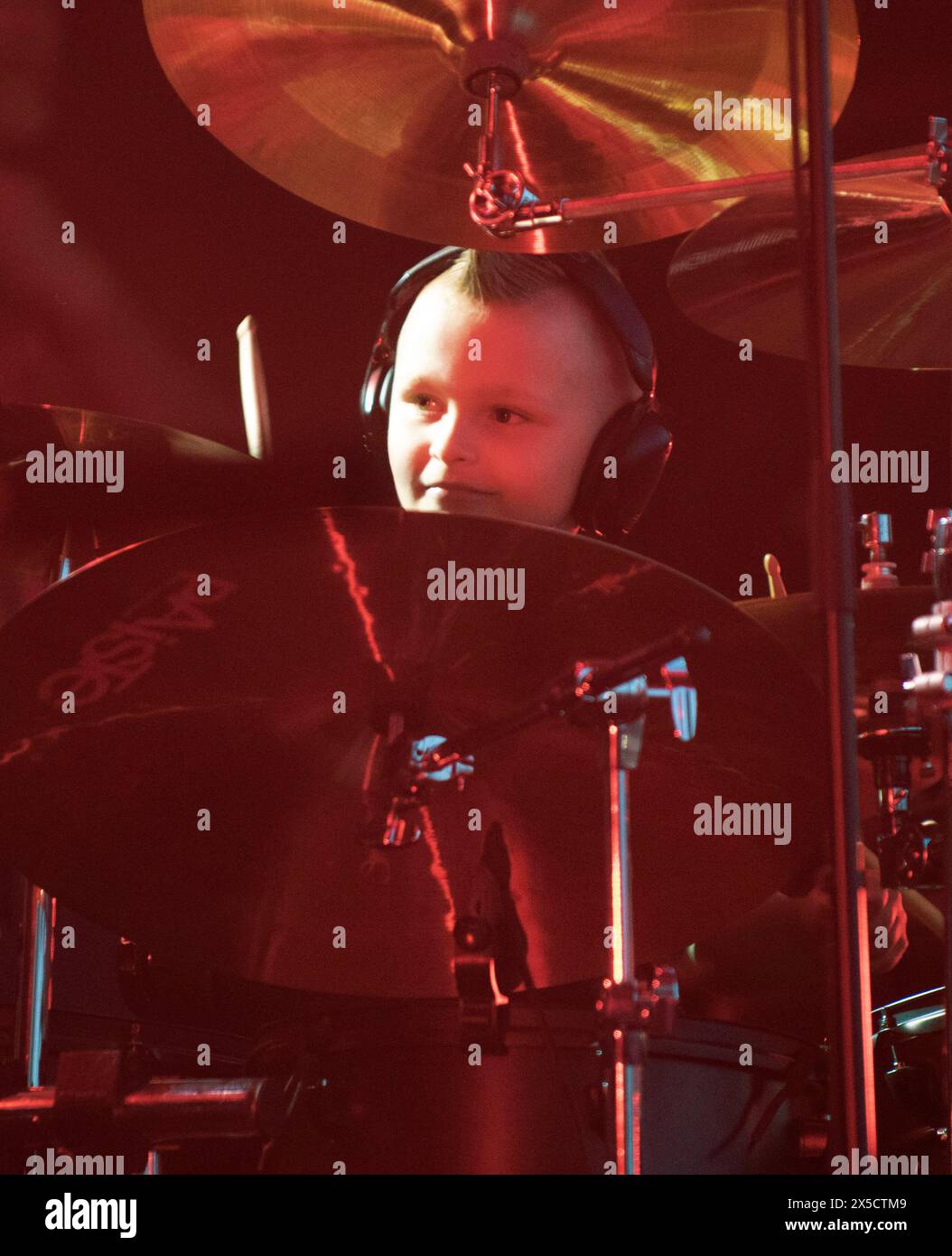 Caleb H age 9 preforming at Teddy Rocks Festival 2024 Charisworth Farm ...