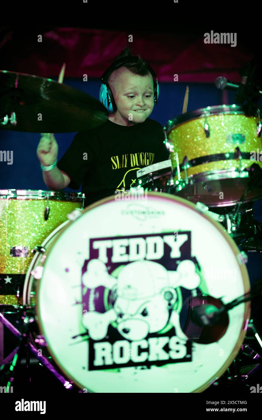 Caleb H age 9 preforming with SLAY DUGGEE at Teddy Rocks Festival 2024 ...