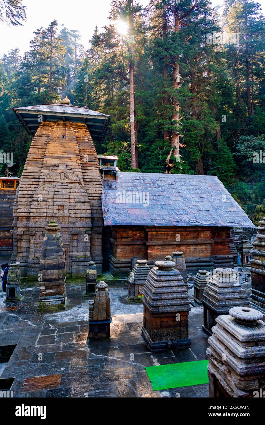 Jageshwar dham Temple in Almora, Uttarakhand, India Stock Photo - Alamy