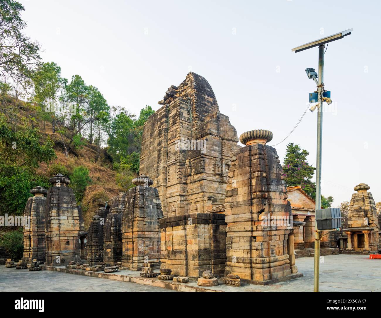 Ancient Katarmal Sun Temple at Almora, Uttarakhand, India Stock Photo ...