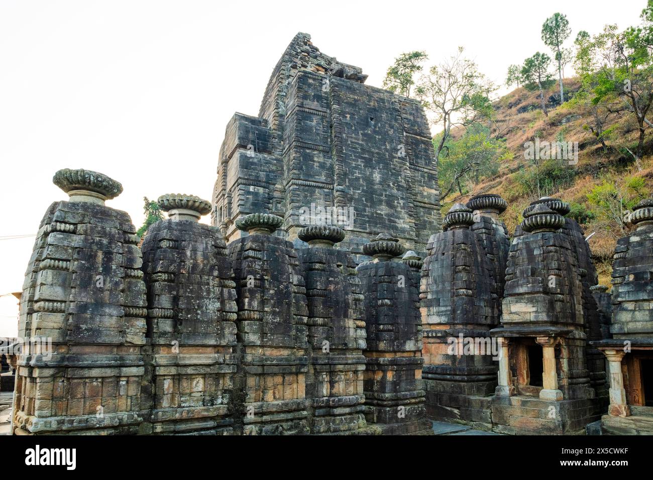 Ancient Katarmal Sun Temple at Almora, Uttarakhand, India Stock Photo ...
