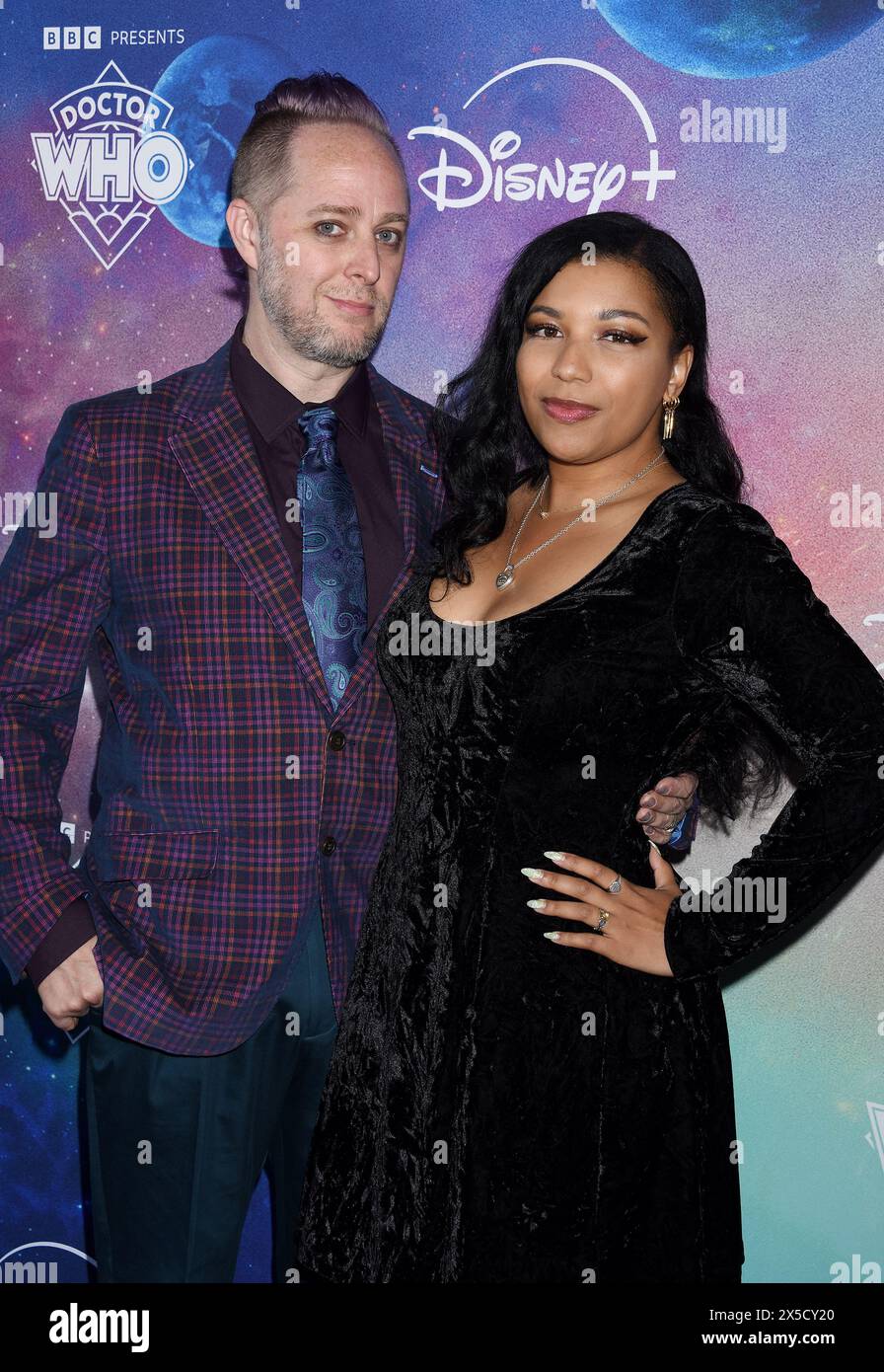 Hollywood, USA. 08th May, 2024. Mica Burton and Taliesin Jaffe arriving ...