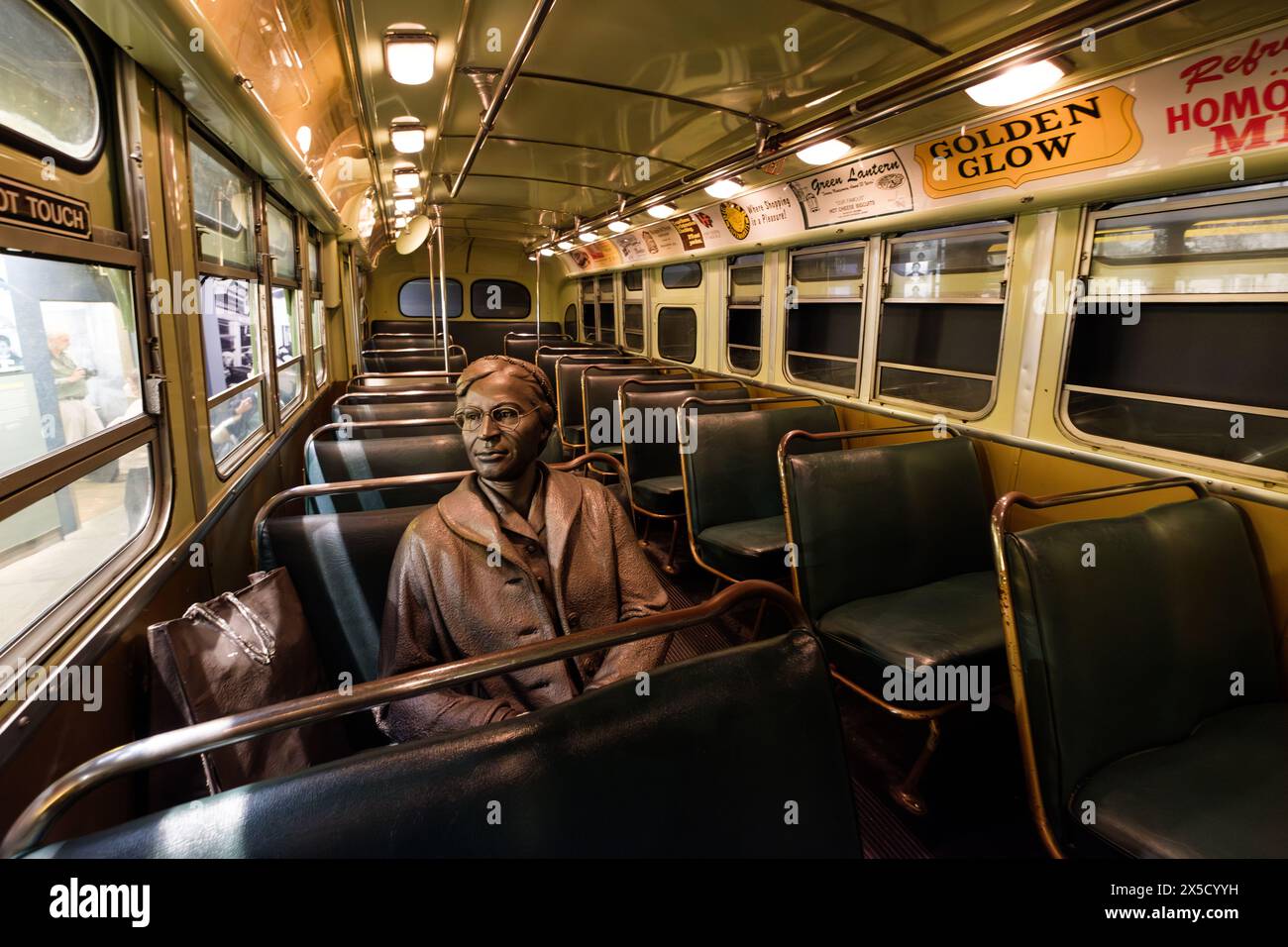 Statue at National Civil Rights Museum in Memphis, TN, depicts Rosa ...