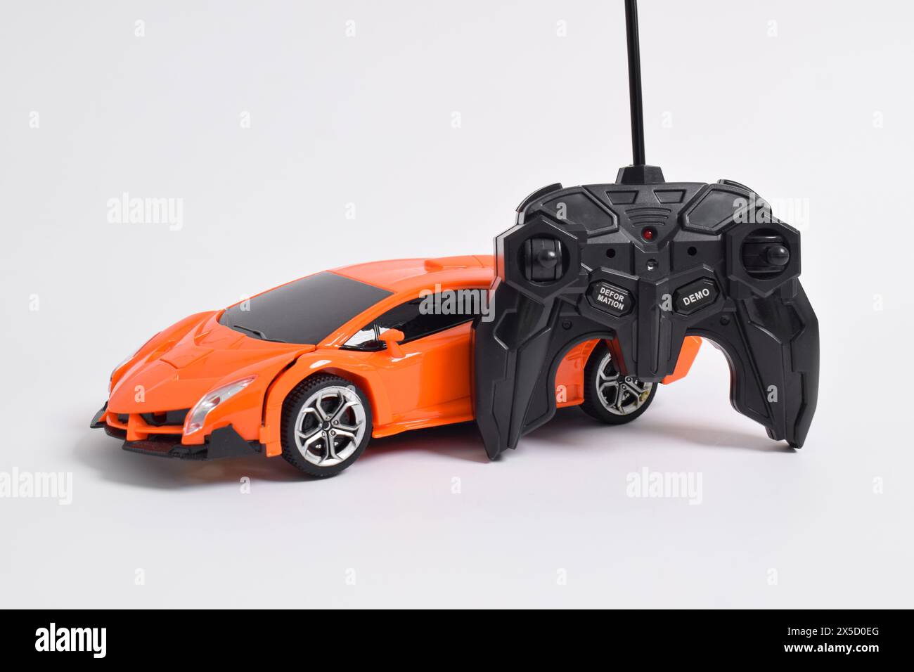 Remote controlled toy car with a game controller. RC cars can turn into ...