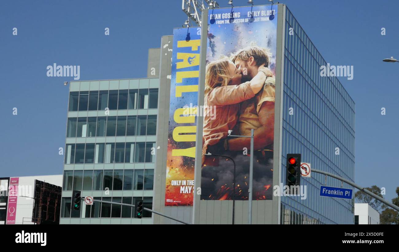 Los Angeles, California, USA 8th May 2024 The Fall Guy Billboard with ...