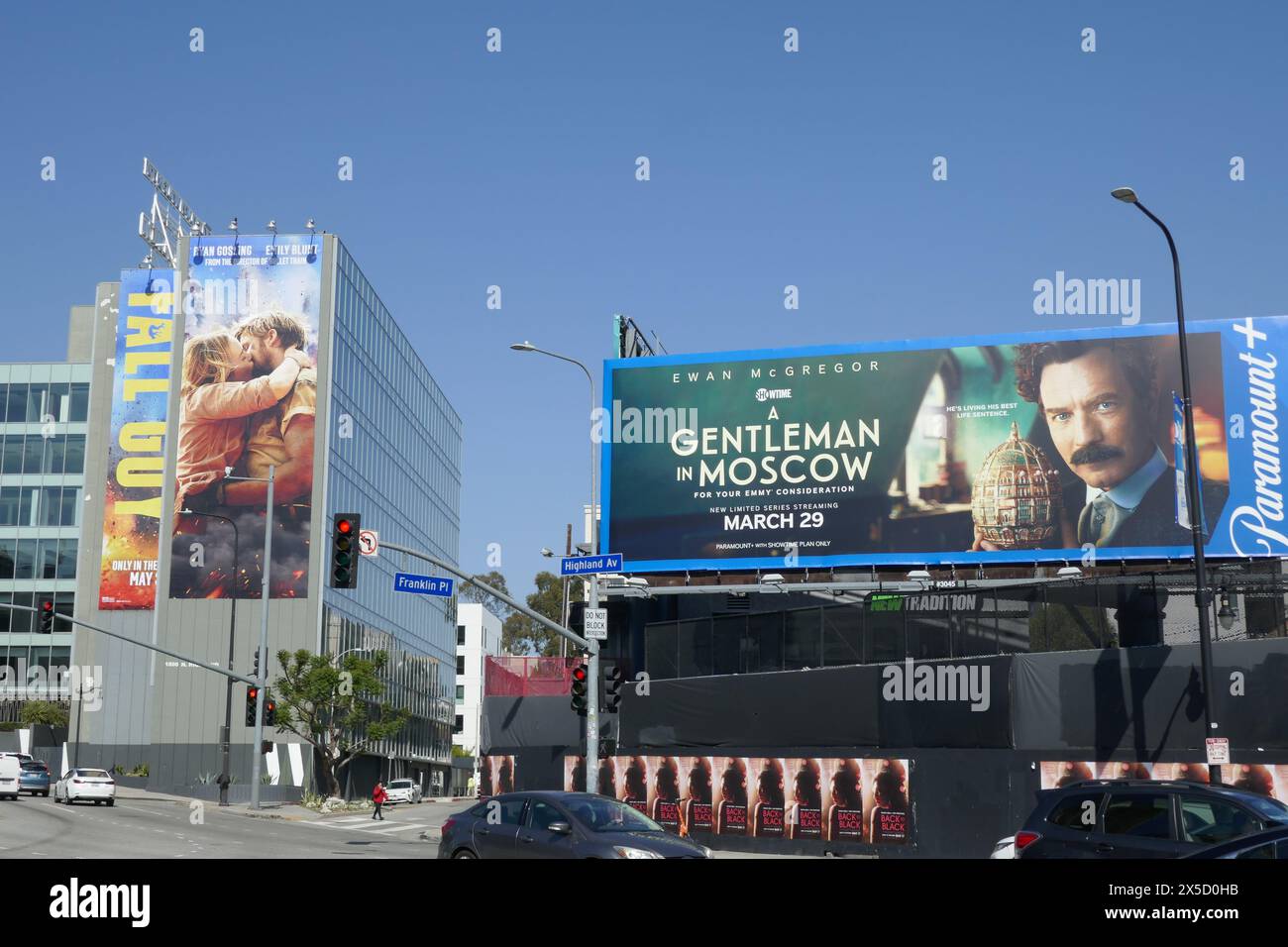 Los Angeles, California, USA 8th May 2024 The Fall Guy Billboard with ...