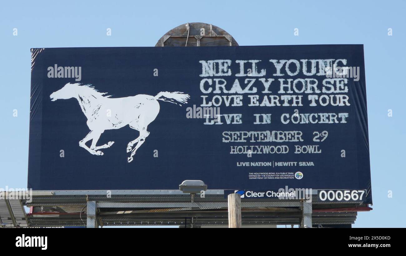 Los Angeles, California, USA 8th May 2024 Neil Young Crazy Horse Love ...
